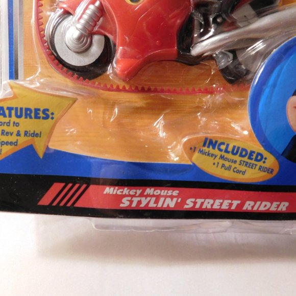 Disney | Toys | Disney Mickey Mouse Stylin Street Rider Pull Cord Toy ...